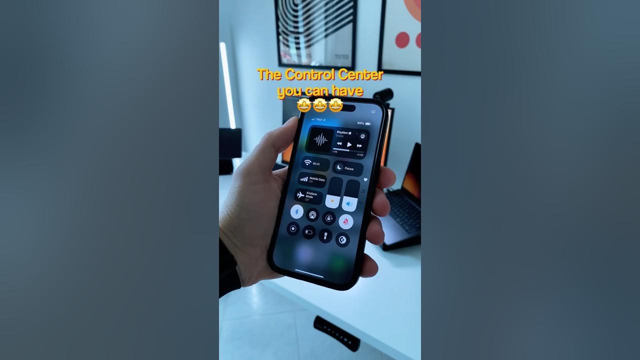 How to improve iOS 18 Control Center 🆙 #iphonetricks #iphonetips #ios #controlcenter #ios18 ...
