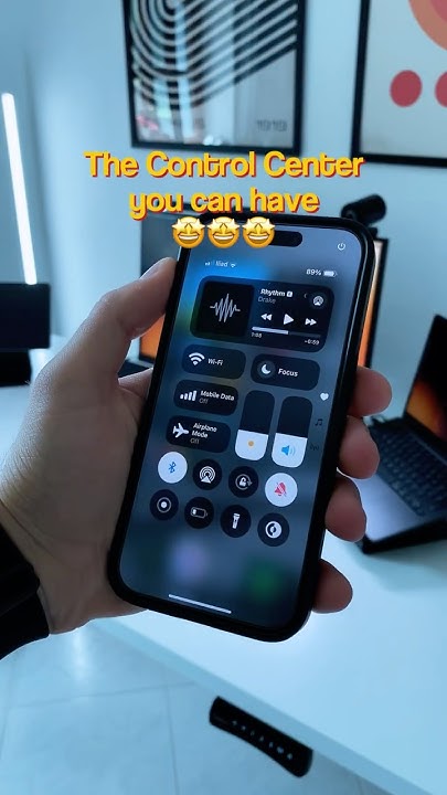 How to improve iOS 18 Control Center 🆙 #iphonetricks #iphonetips #ios #controlcenter #ios18 ...