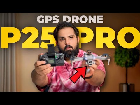 P25 PRO Gps Best Foldable Wi-Fi Camera Drone | WiFi FPV HD camera Dual Camera drone wifi app ...