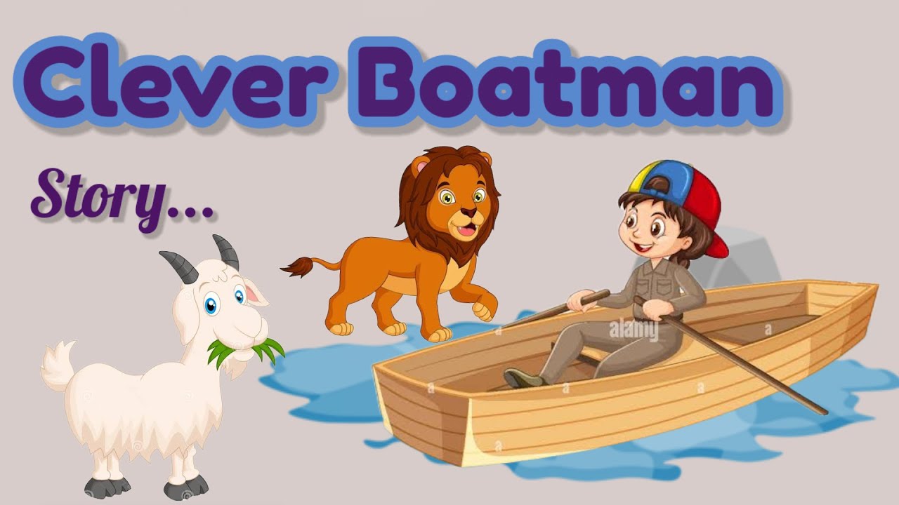 Clever boatman story | Short Stories For Kids | Kids Motivational Story ...