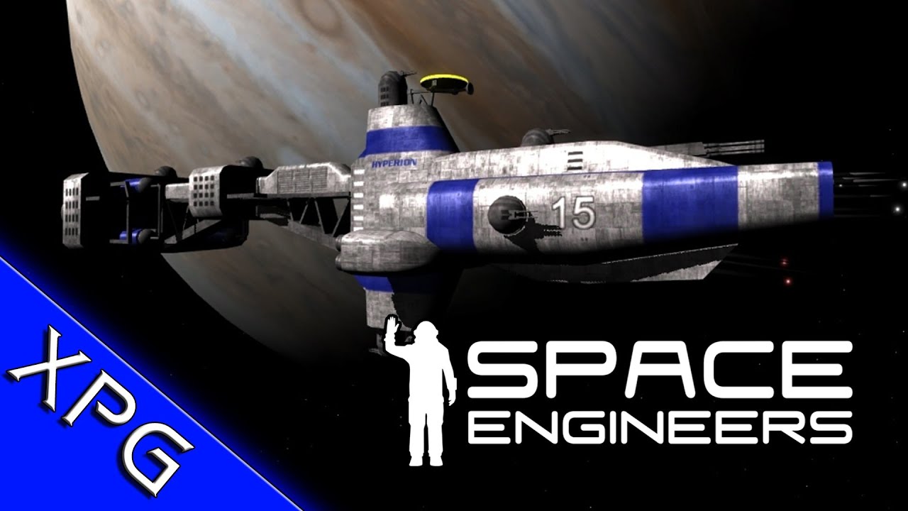 Space Engineers "Hyperion -- Babylon 5 " (Community Build ) - YouTube
