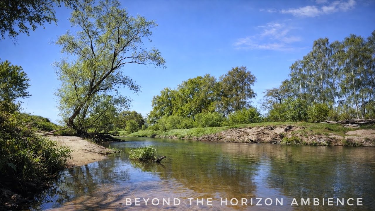 Tranquil Morning by the Neisse River | Relaxing Nature Sounds & Scenic ...