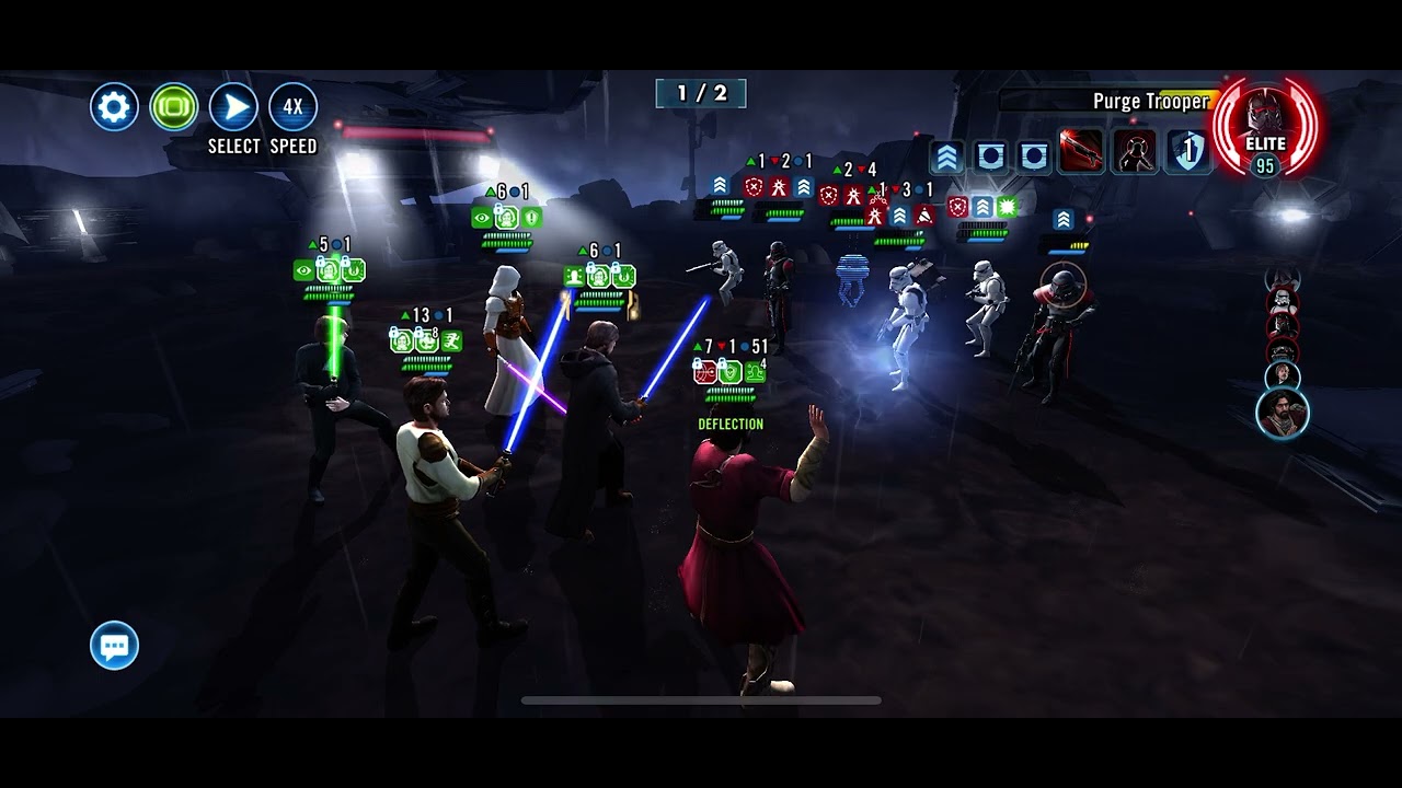 Kyle Katarn goes 2/2 with JML & the Jedi All Stars on Bracca- SWGOH ...