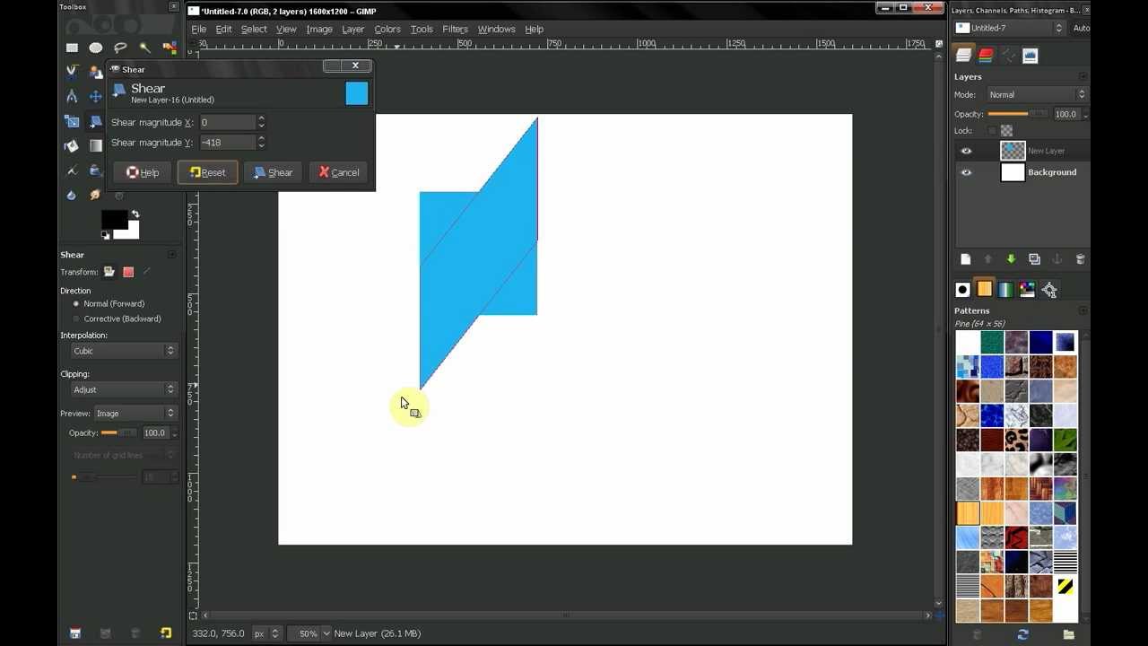 Shear Tool GIMP Beginners Guide Ep47 YouTube shear-tool-gimp-beginners-guide-ep47-youtube