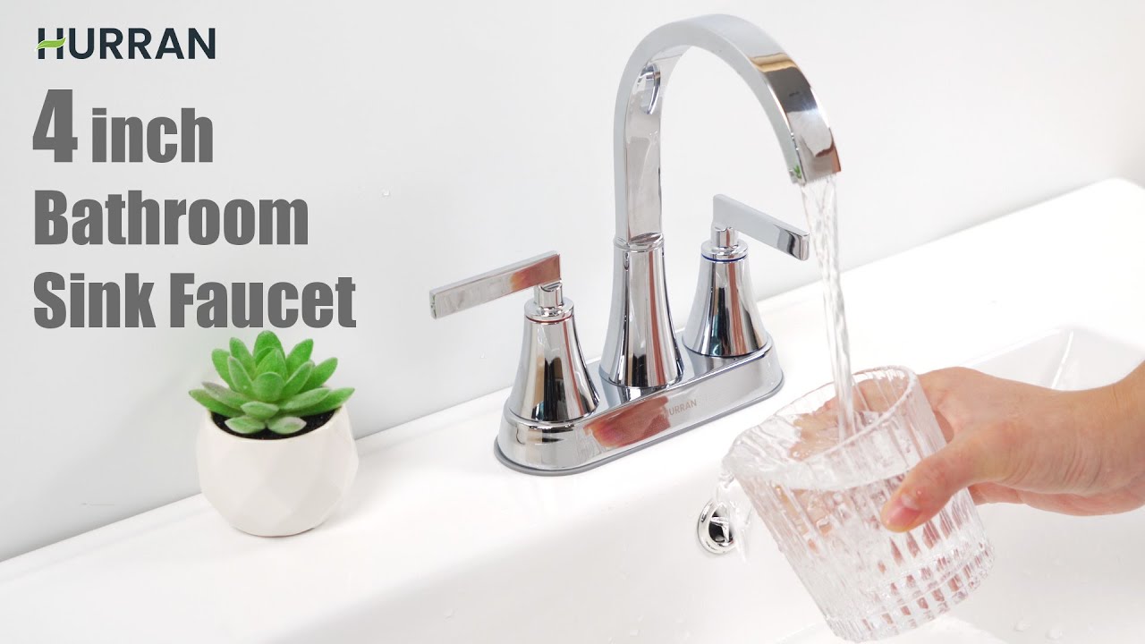 Chrome Bathroom Faucet Display｜DIY Bathroom Remodel｜Renovation｜Hurran 4 ...