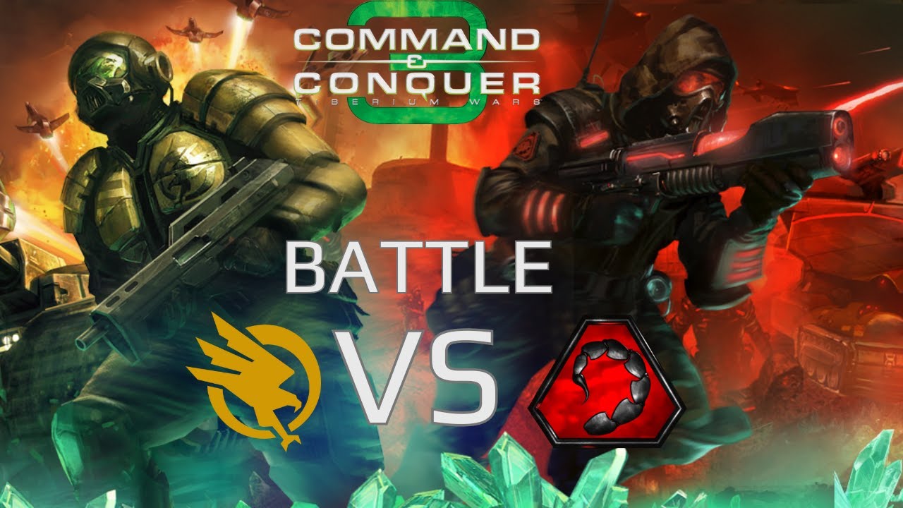 [NOD vs GDI] Сражение #2 - Command & Conquer 3 Tiberium Wars 2024 - YouTube