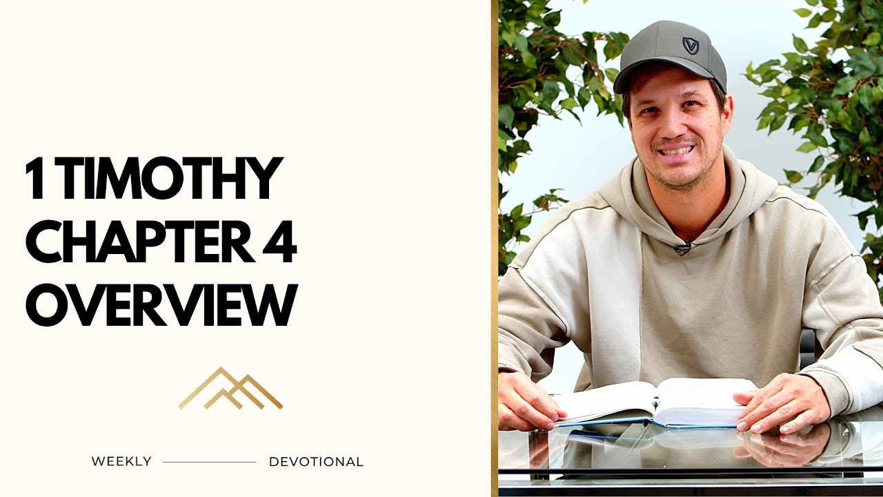 Pastor Gavin Tait | 1 Timothy 4 Weekly Overview | Daily Growth Book Devotional - YouTube