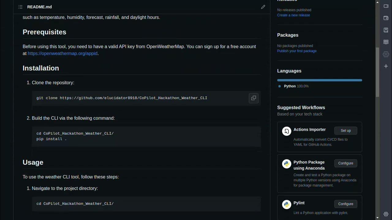 Microsoft Github Copilot Hackathon Execution Demo Video - YouTube