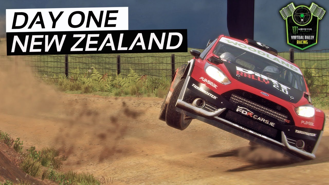 Day One - Virtual Rally Racing - NZ - YouTube