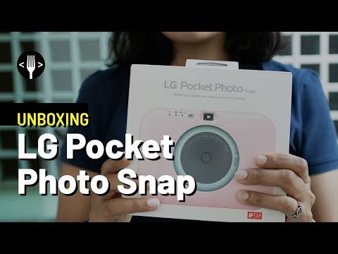 UNBOXING: LG POCKET PHOTO SNAP