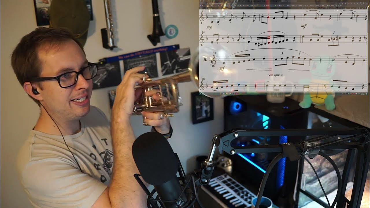 NC Honors Band All District Solo Middle School Solo for Trumpet Ms 13 ...