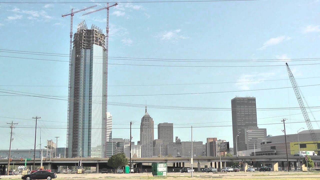Devon Energy Tower - Oklahoma City (August 31 2011) - YouTube
