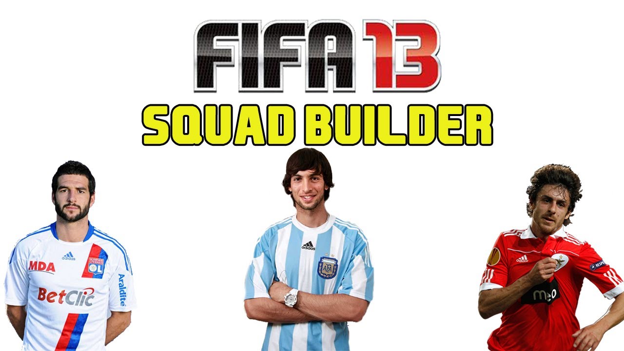 FIFA 13 Ultimate Team - Squad Builder - ARGENTINA - YouTube