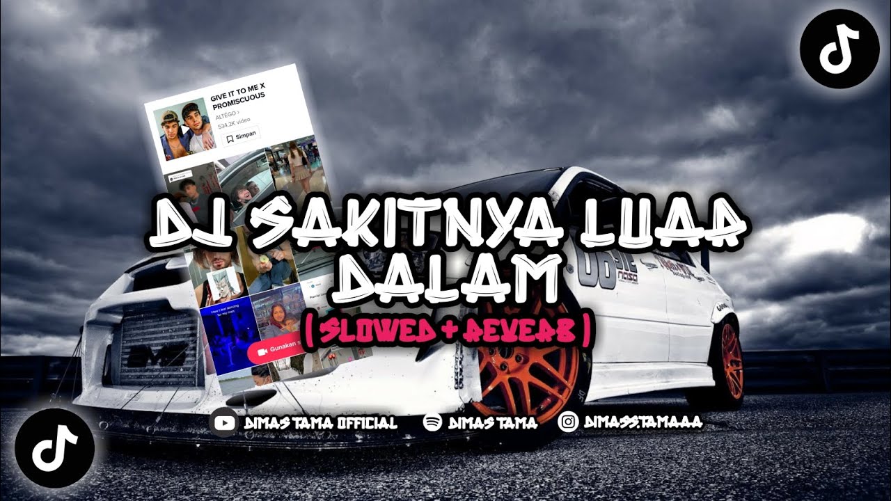 Dj Sakitnya Luar Dalam Slowed Reverb Viral Tiktok🎧 Youtube Music