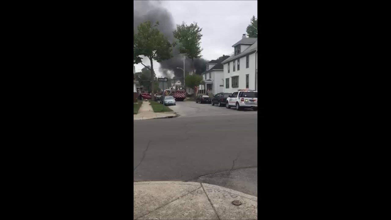 Oneida Street house fire - YouTube