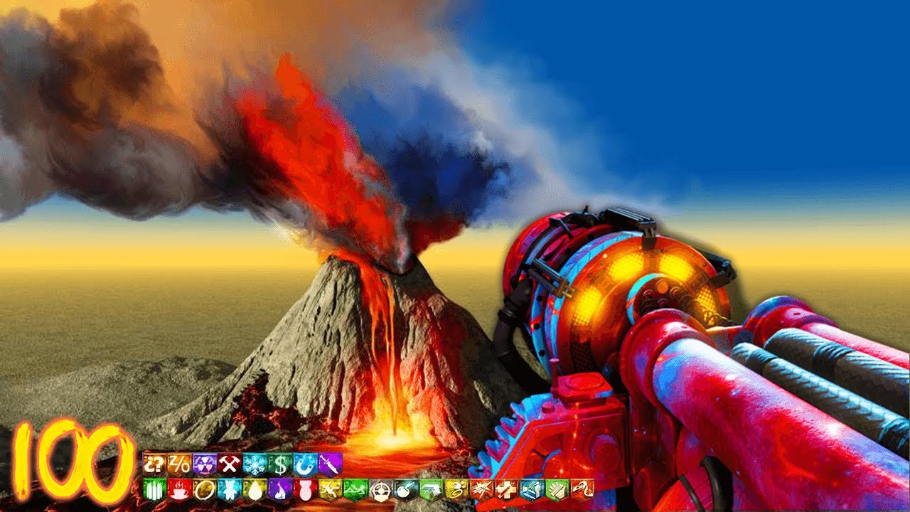 PARKOUR COD ZOMBIES IN A VOLCANO (impossible challenge map) - YouTube