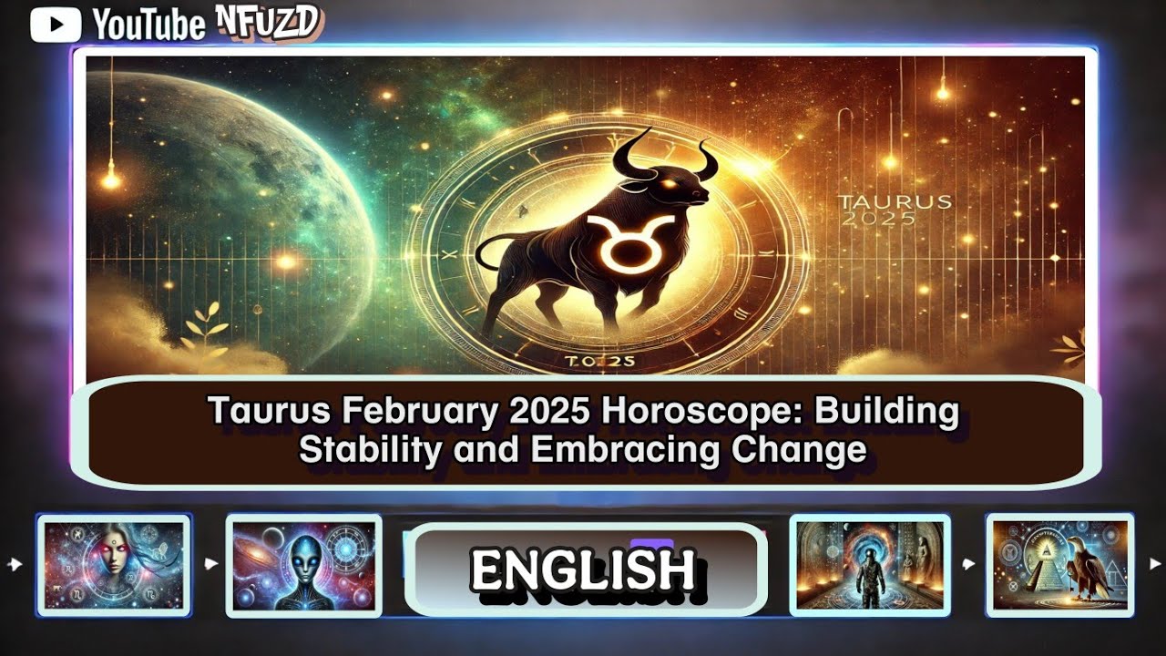 Taurus February 2025 Horoscope: Building Stability and Embracing Change - YouTube