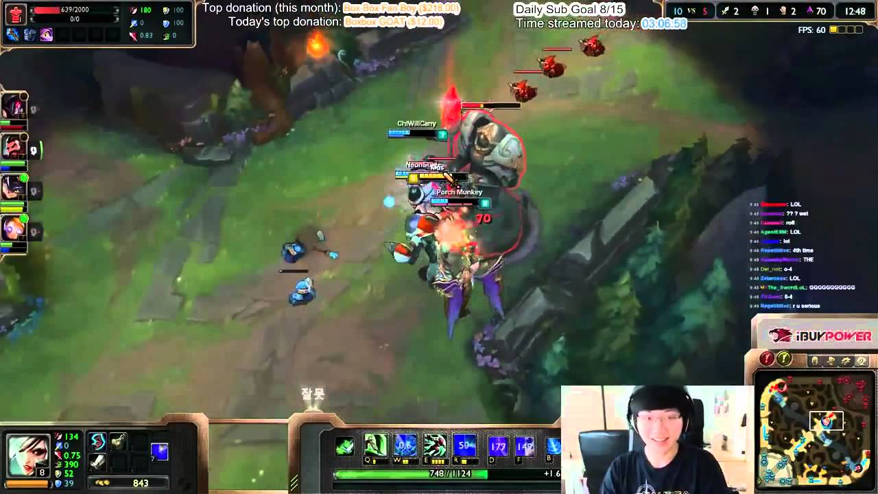 BoxBox as Riven League Of Legends Riven Guide Riven Gameplay 9 Kill ...