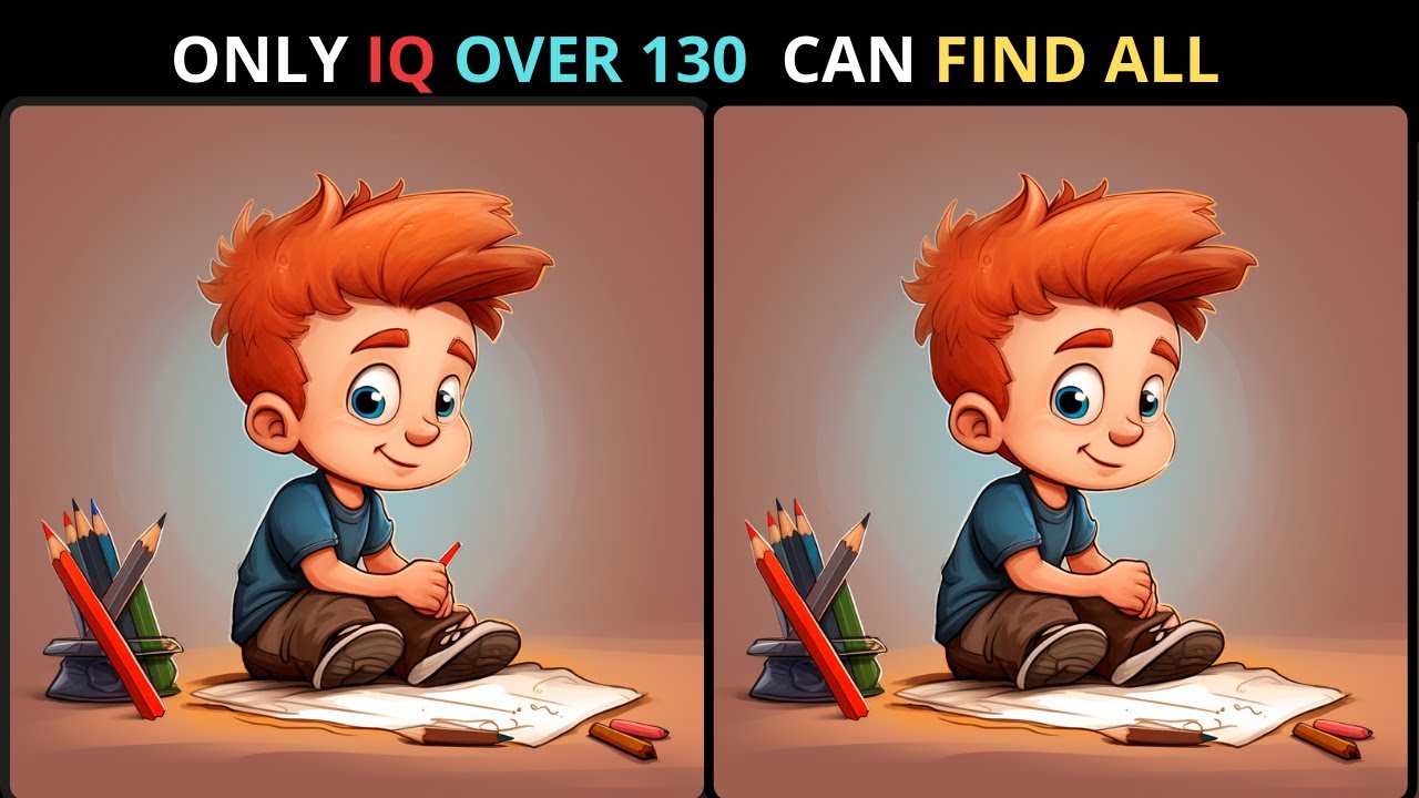 Spot The Difference : Can You Find Them All? [6] - YouTube