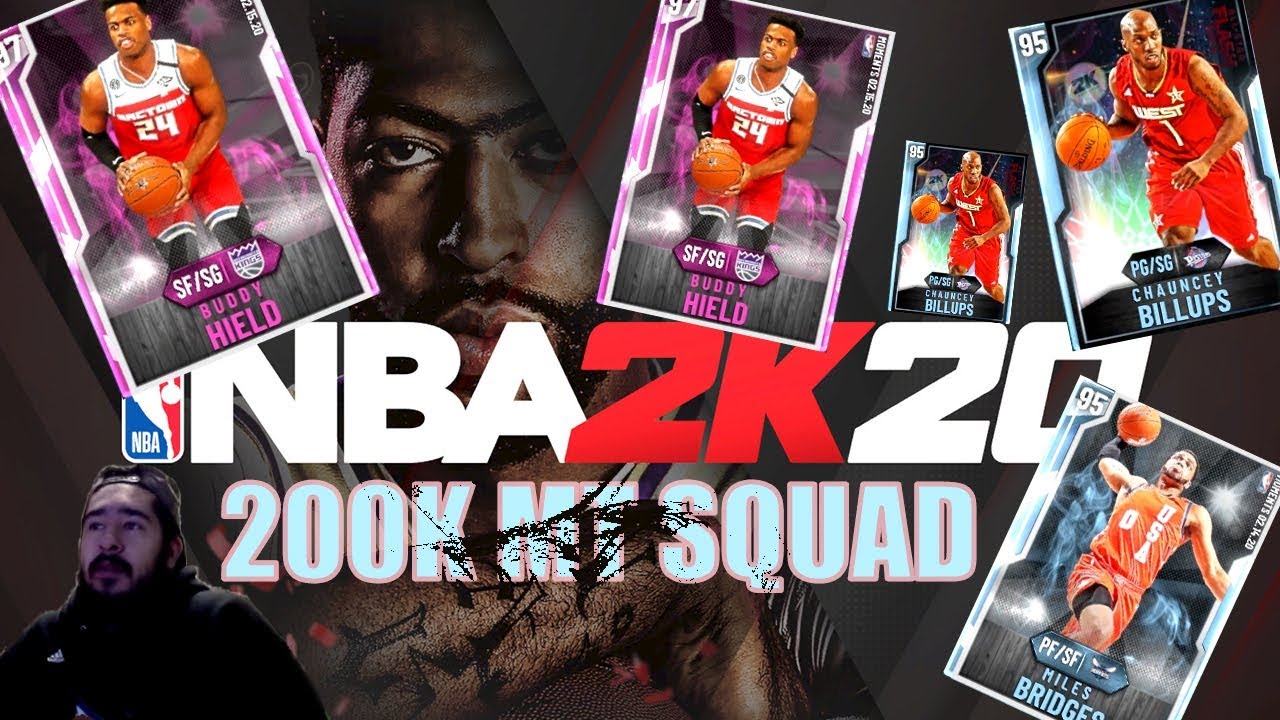 NBA 2K20 200k MT SQUAD BUILDER - BiG CSAPAT - YouTube