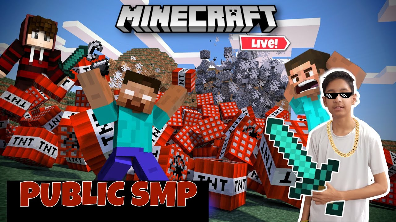 MINECRAFT SMP LIVE🔥 - Evil Army Live #minecraft #smp - YouTube