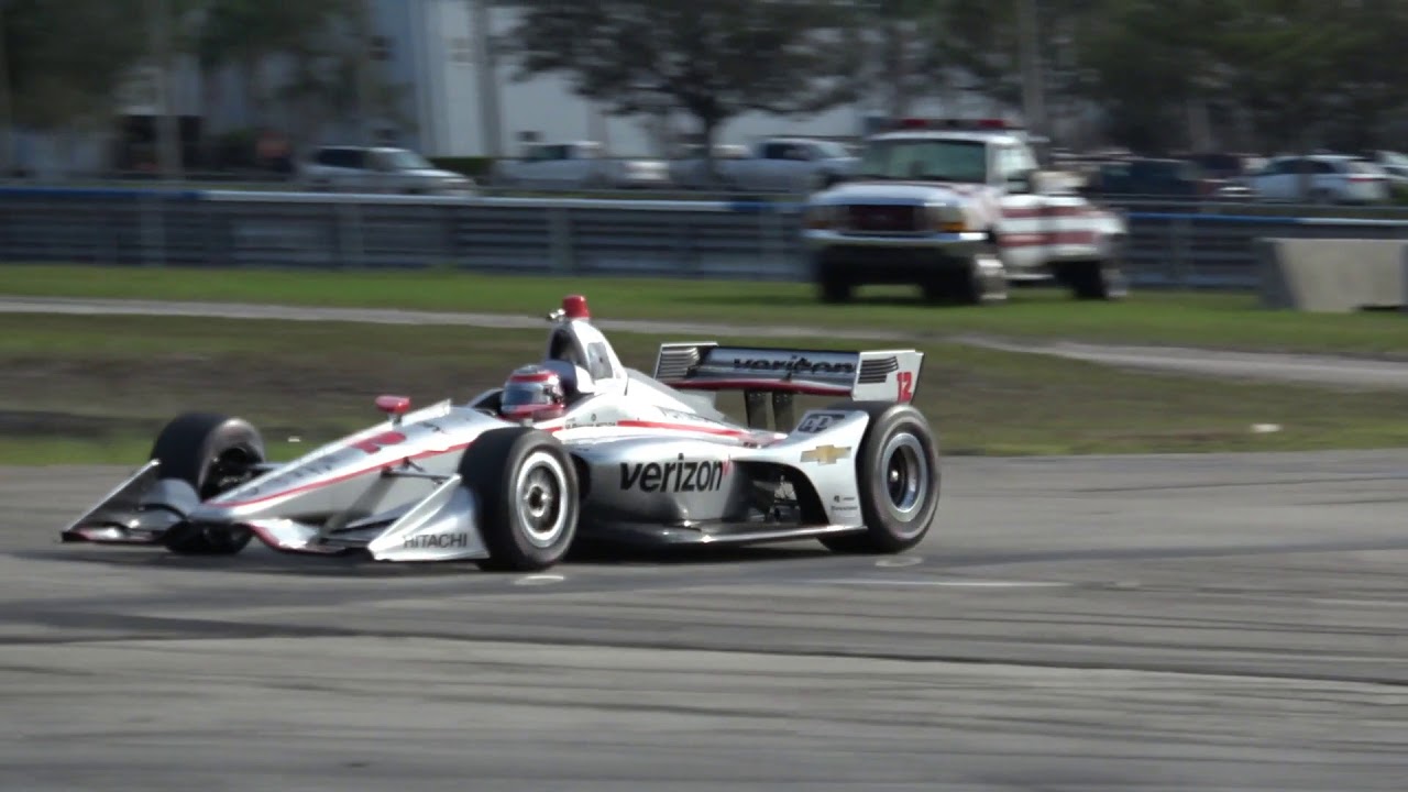 2018 Indycar February Sebring Testing - YouTube