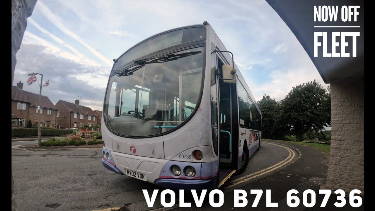 60736 (Now Off Fleet) Volvo B7L Dead Run - YouTube