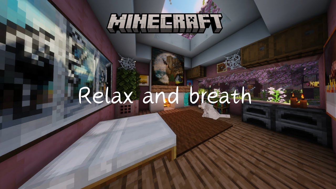 Ultimate Minecraft Cozy Ambience - Rain & Fire Sounds for Relaxation ...
