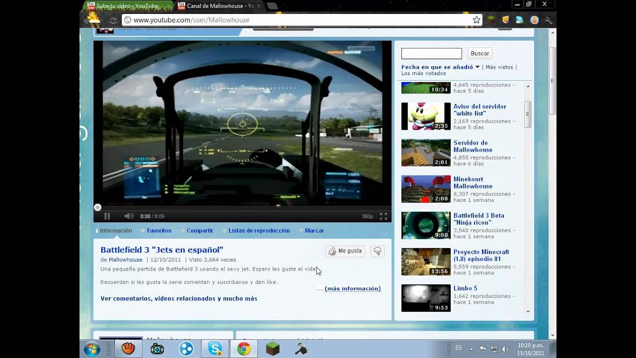 enseñando el canal de mallowhouse - YouTube