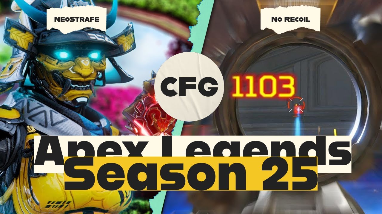 NEO STRAFE & NO RECOIL | BEST CONFIGS for Apex Legends - YouTube