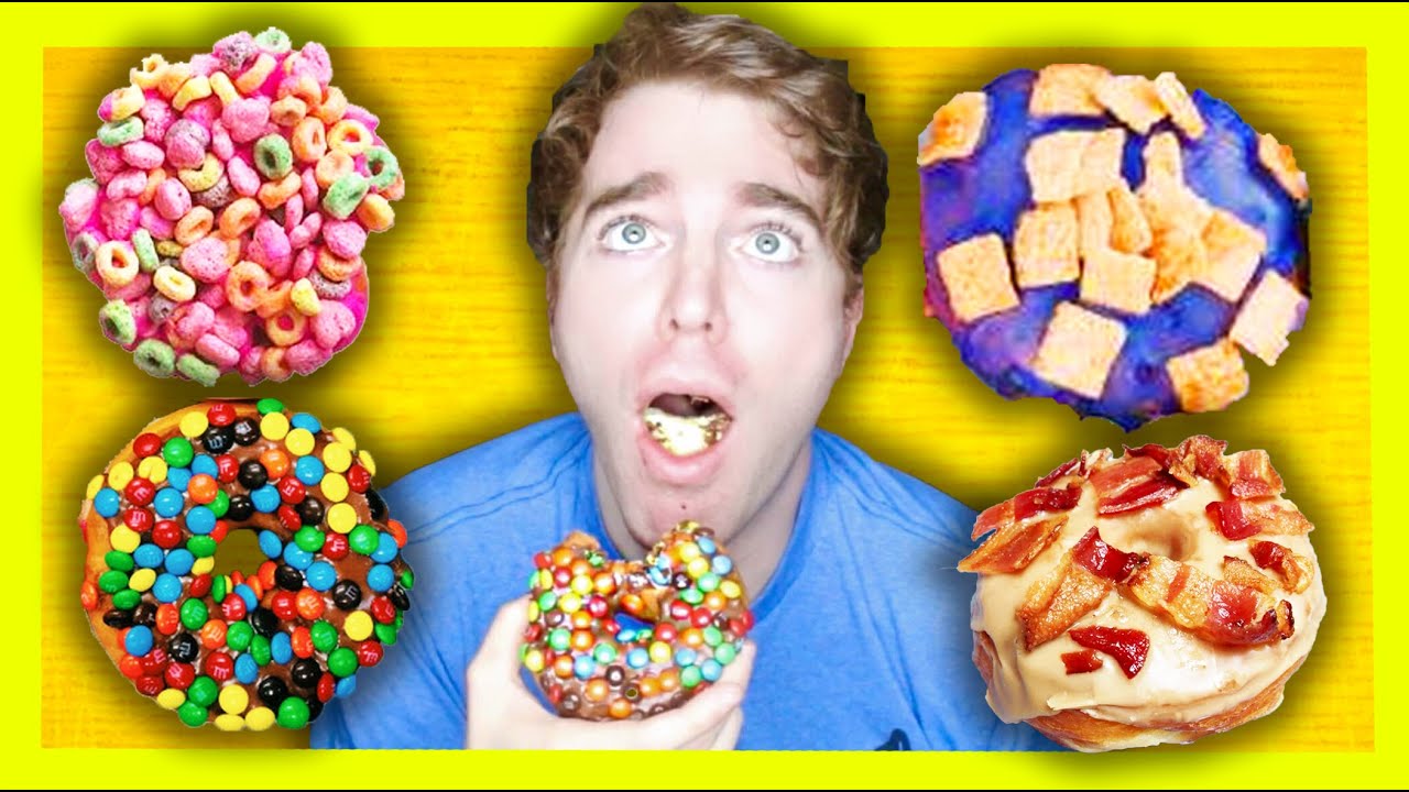 TASTING WEIRD DONUTS! - YouTube