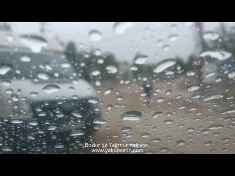 Bozkır'da Yağmur Yağıyor.