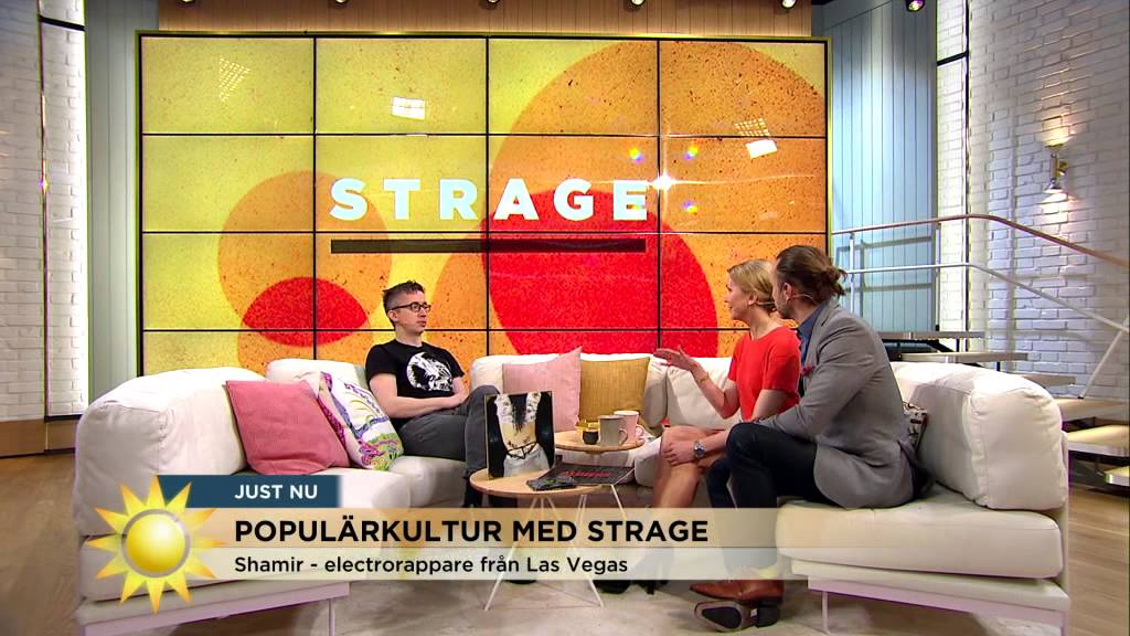 Strage recenserar Sveriges svar på Lady Gaga - Nyhetsmorgon (TV4) - YouTube