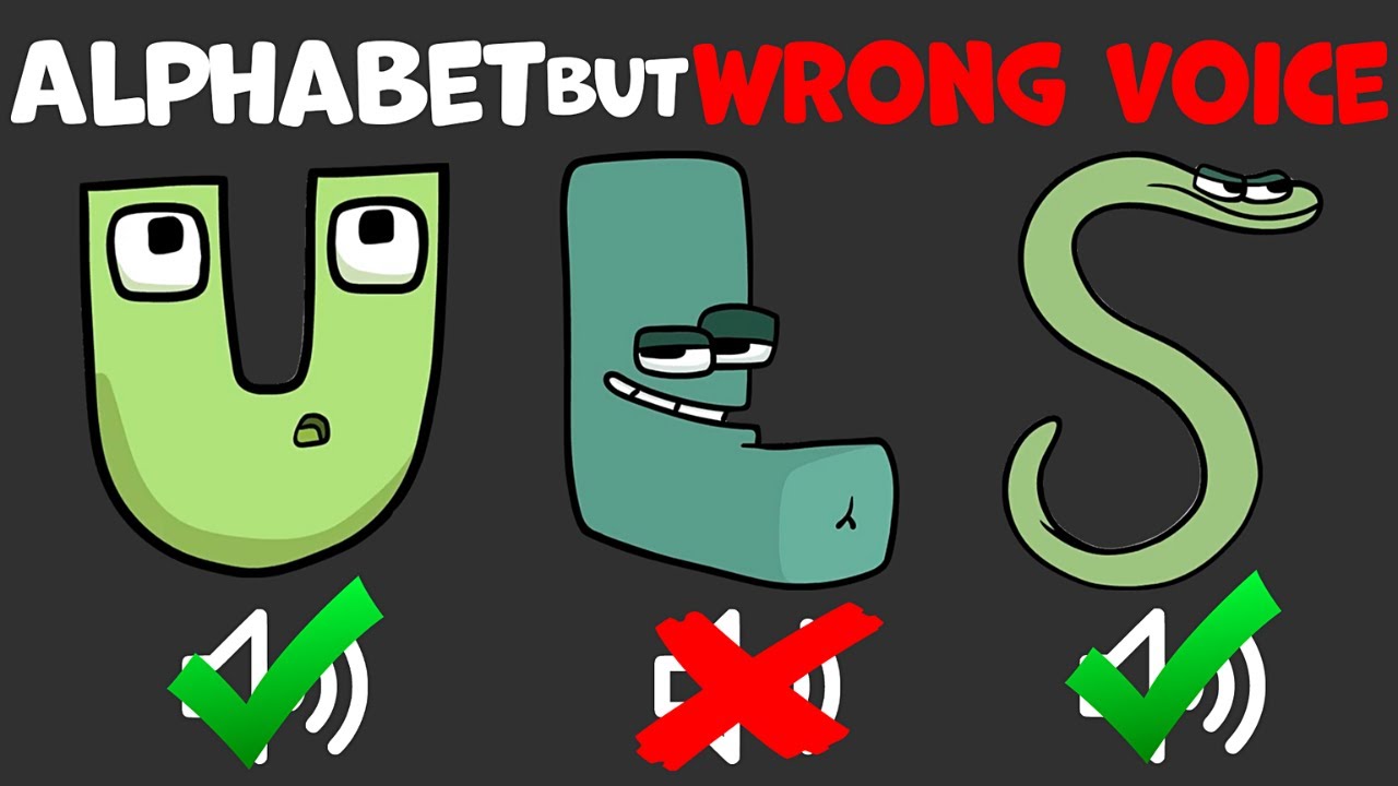 Alphabet Lore A-Z but wrong voices | around Alphabet Lore - YouTube
