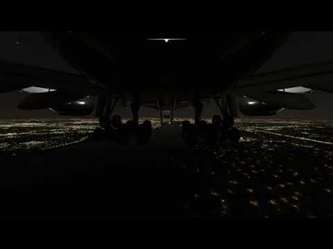 Rwy 1 ILS approach KDCA MSFS 747-8 - YouTube