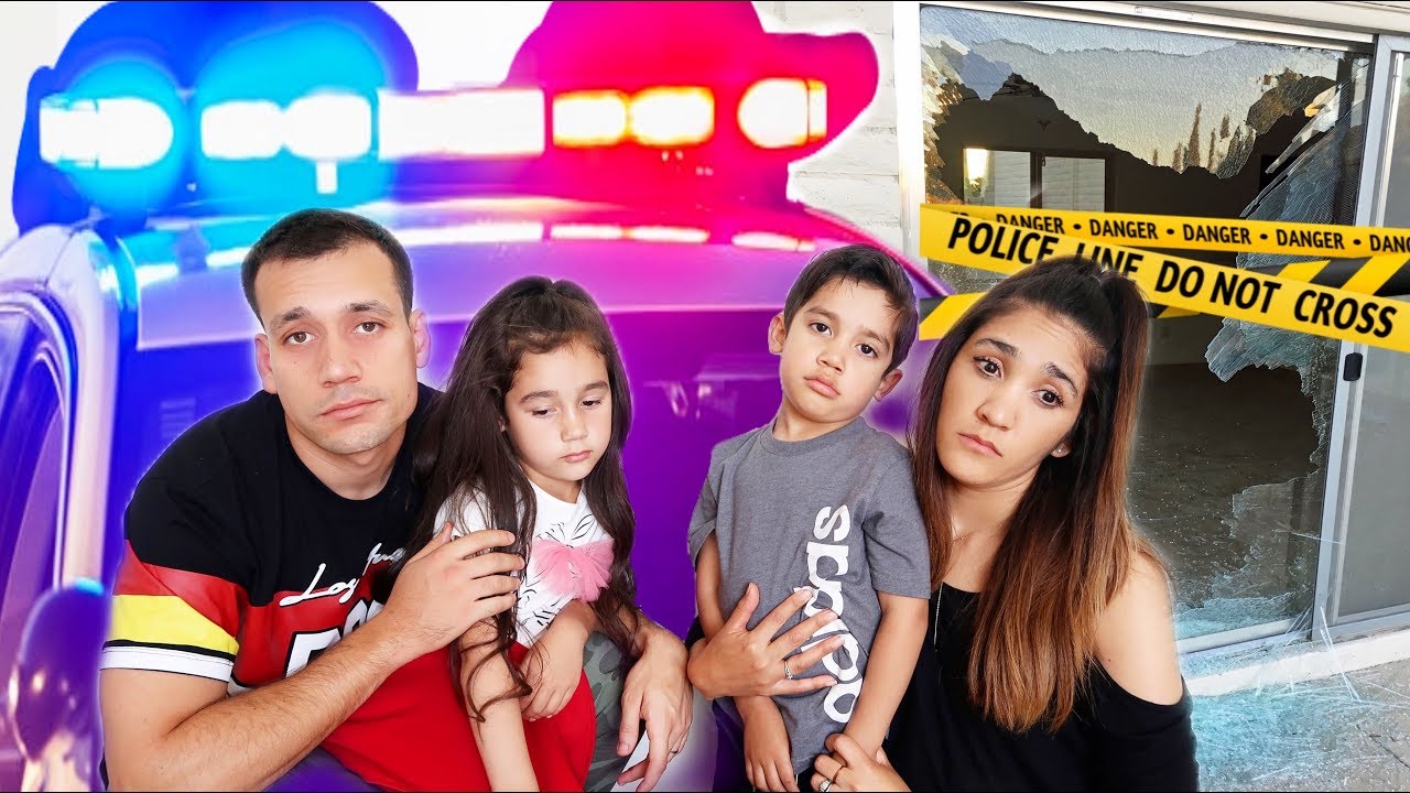 Someone BROKE Into Our HOUSE!! * COPS CALLED* | Jancy family - YouTube