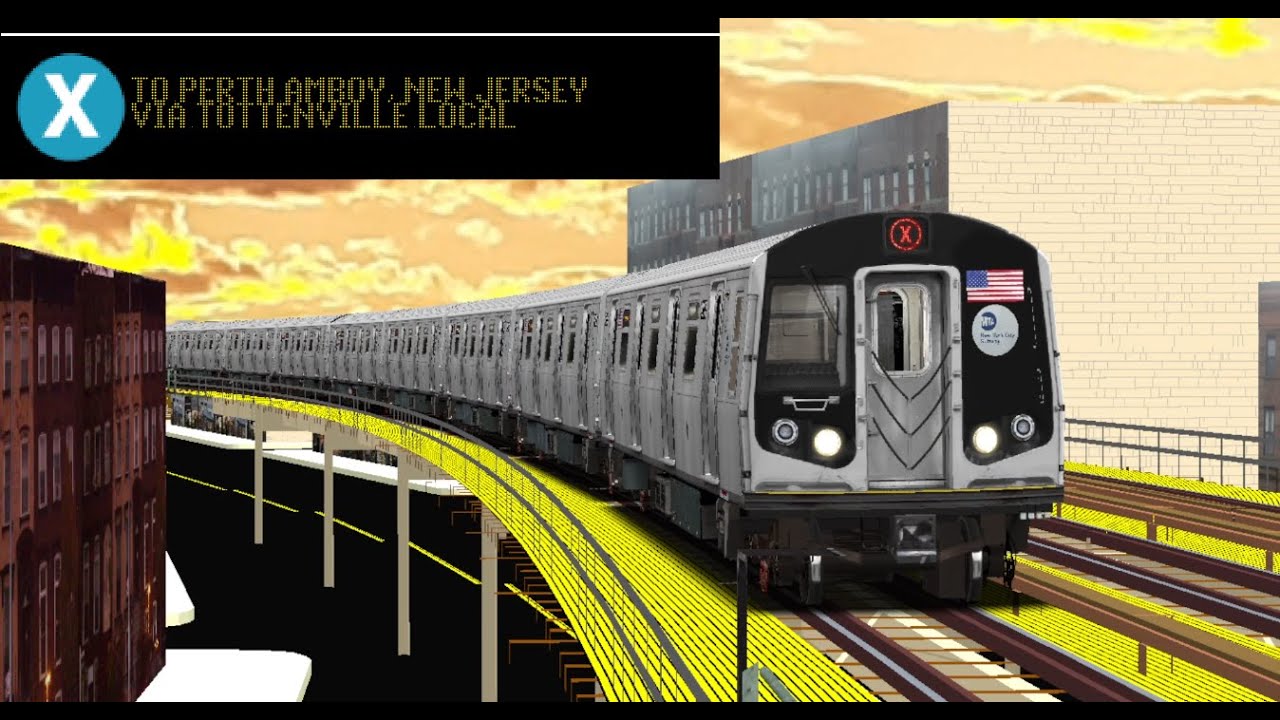 OpenBVE Fiction: X Train To Perth Amboy, New Jersey Via Tottenville ...