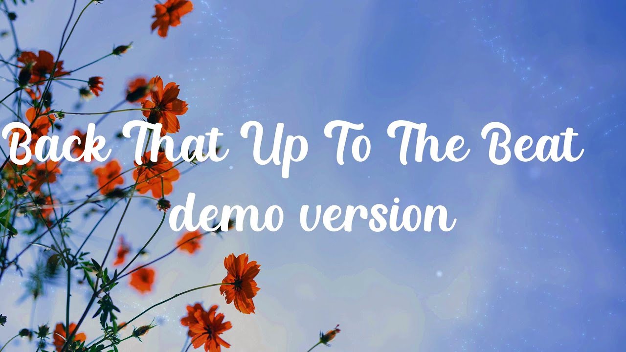 Back That Up To The Beat - demo version - Madonna (Mix) - YouTube