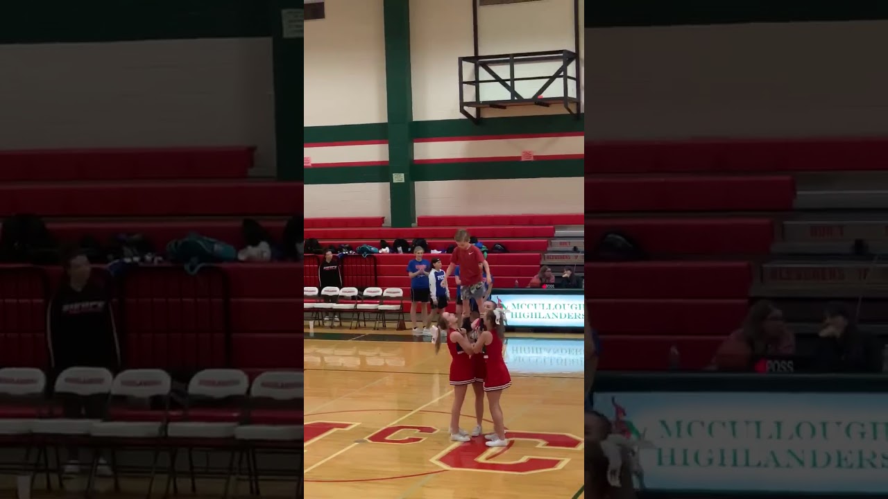 Mccullough Cheer Tucker’s special performance - YouTube