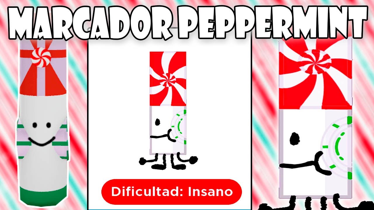 COMO CONSEGUIR MARCADOR PEPPERMINT EN FIND THE MARKERS - ROBLOX - YouTube