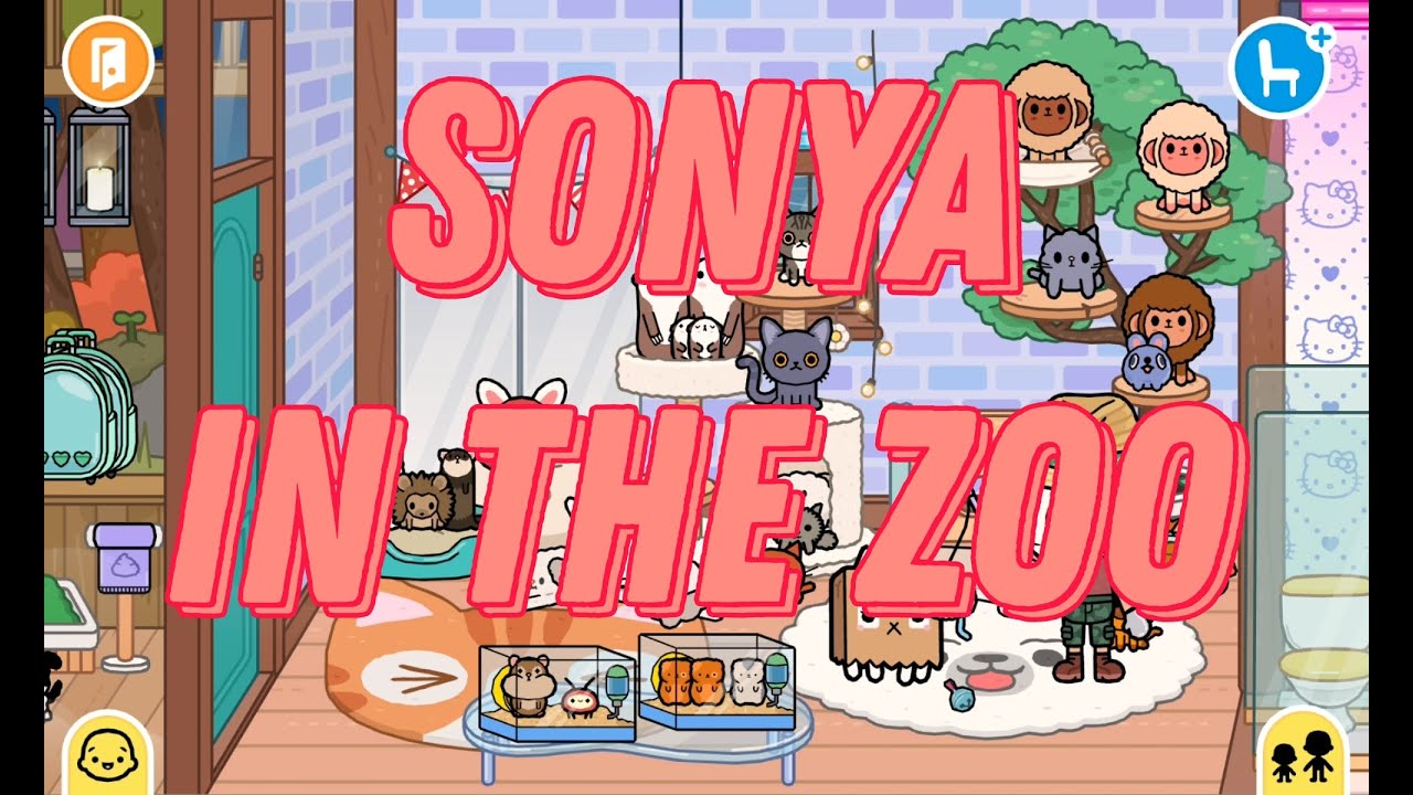 Sonya visited the zoo - Toca Boca. Toca Life World. - YouTube