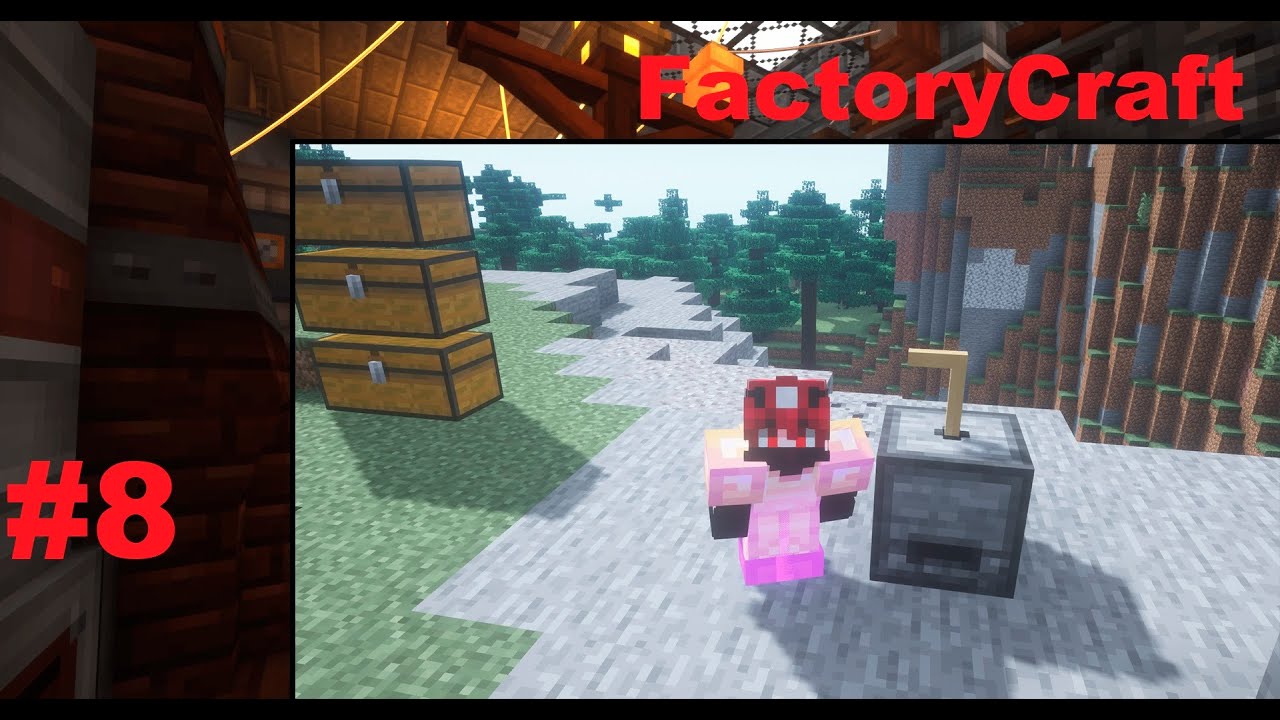 Lp. FactoryCraft #8 Первый Дробитель - YouTube