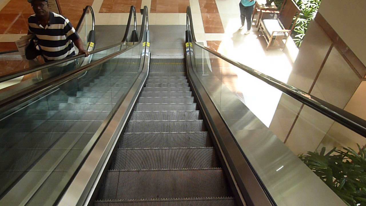 MOT down escalator - YouTube
