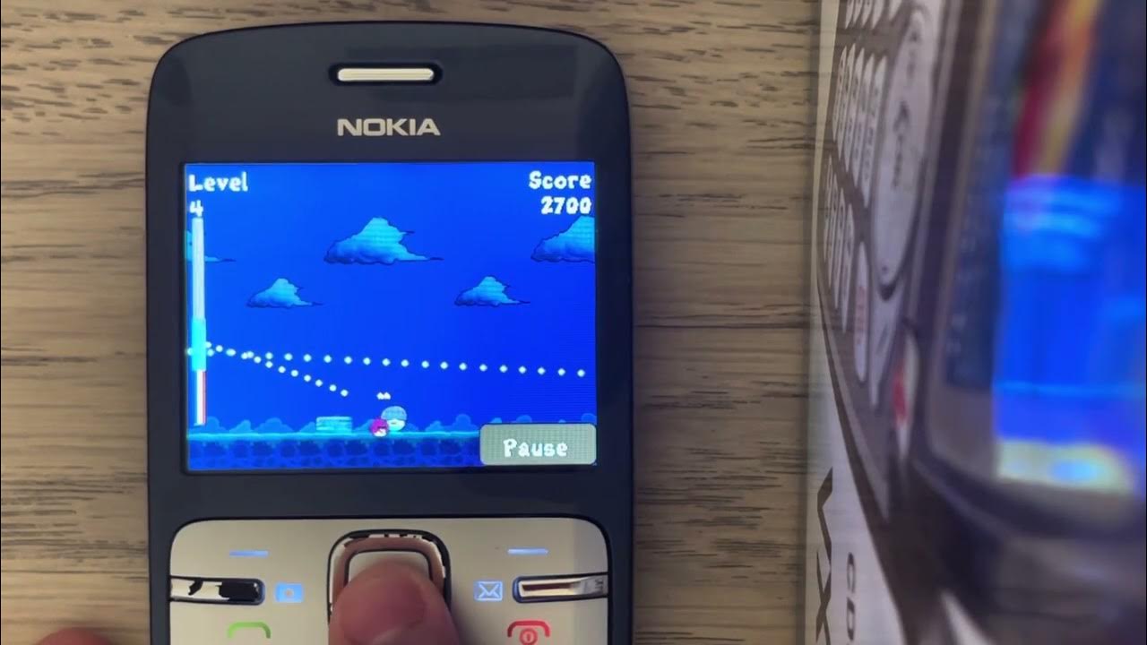 Angry Birds (J2ME/Java) (Version 1.2.2) on my Nokia C3-00 (AT&T) - YouTube