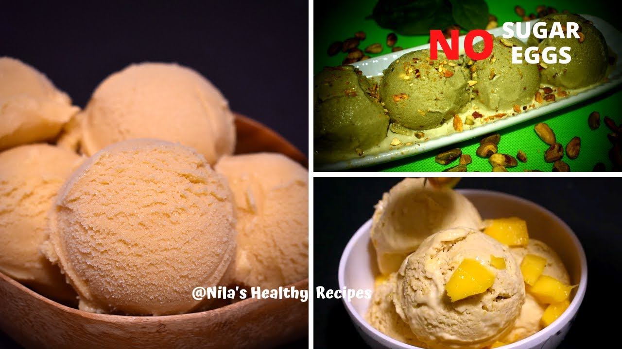 3 Easy Jaggery Ice Cream Recipes in Tamil|No Sugar|Without Eggs & Ice ...