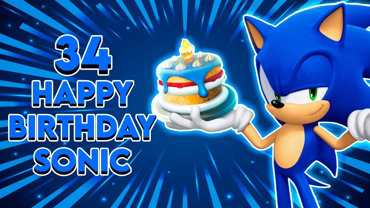 Live | Celebrating Sonic's 34th Birthday | Come Join Us - YouTube