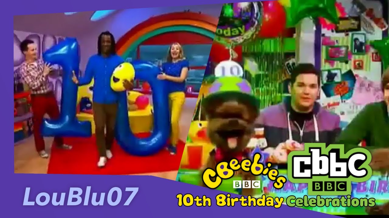 CBeebies and CBBC Channel - 10th Birthday Celebrations - YouTube
