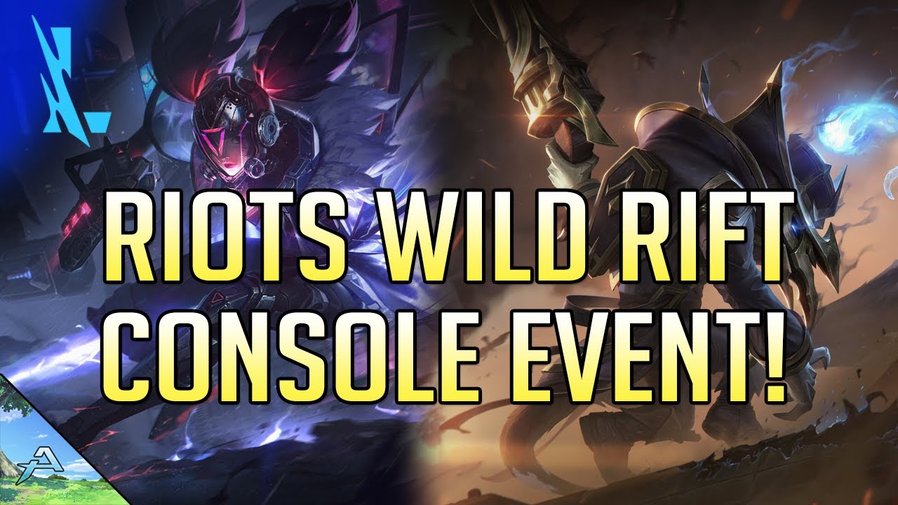 [Lol Wild Rift] Riots Console Event Announcement?! - YouTube