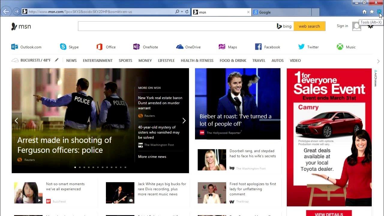 How to eliminate automatically opening tabs in Internet Explorer - YouTube
