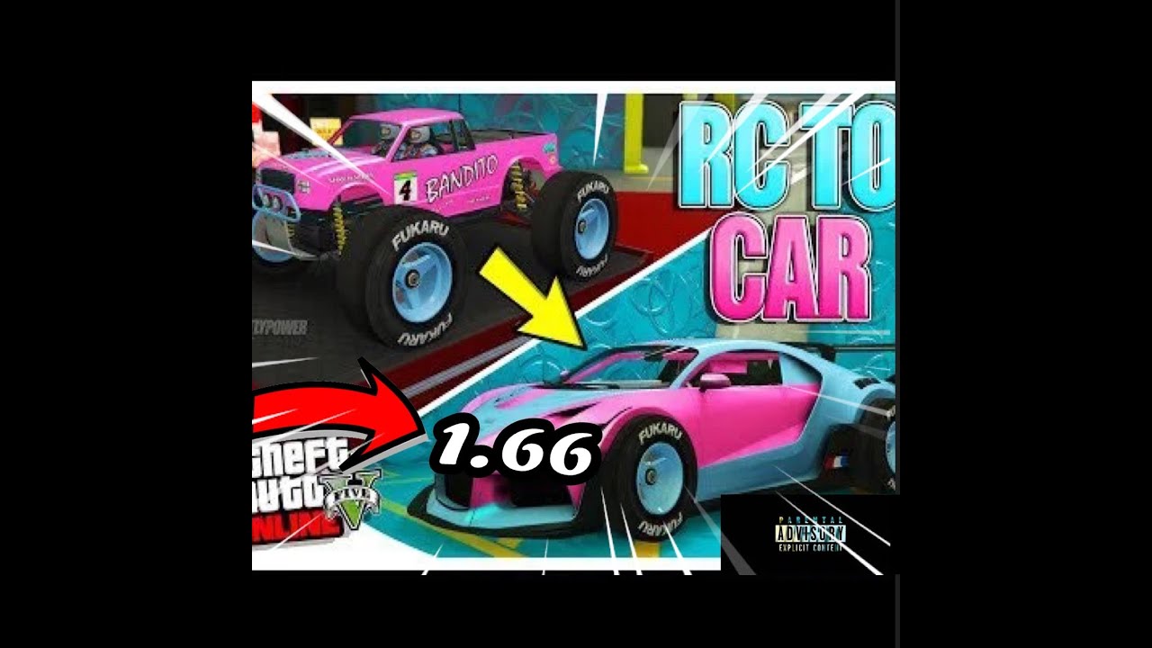 *EASY SOLO NEW* GTA 5 CAR TO RC MERGE GLITCH (AFTER PATCH 1.66) - YouTube